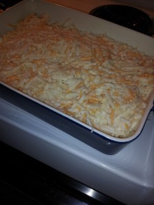 Cube Recipes: Cheesy Baked Hash Browns with Cream