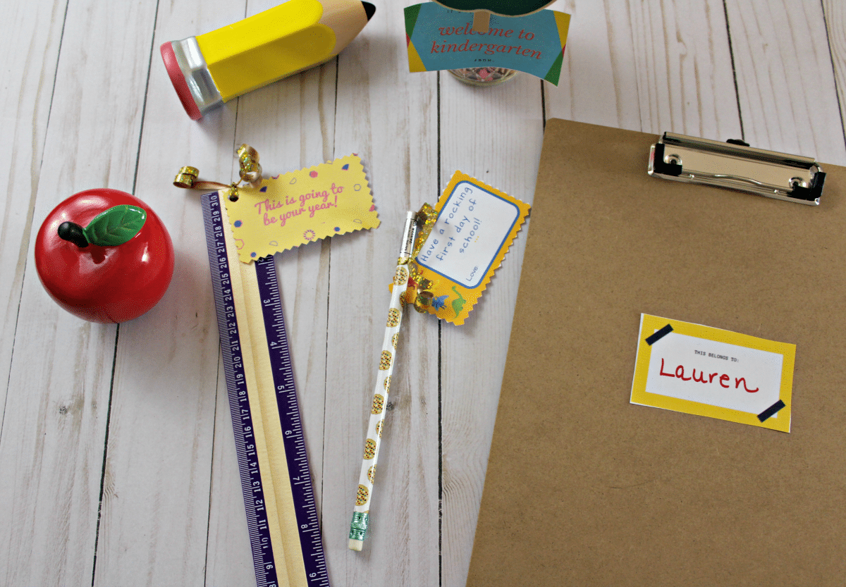Free Customizable and Printable Tags for Back to School