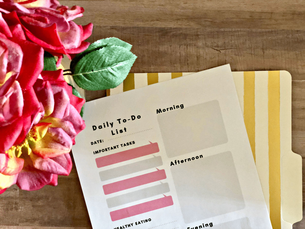 Get Visual With Your Goals with My Free Daily To Do List